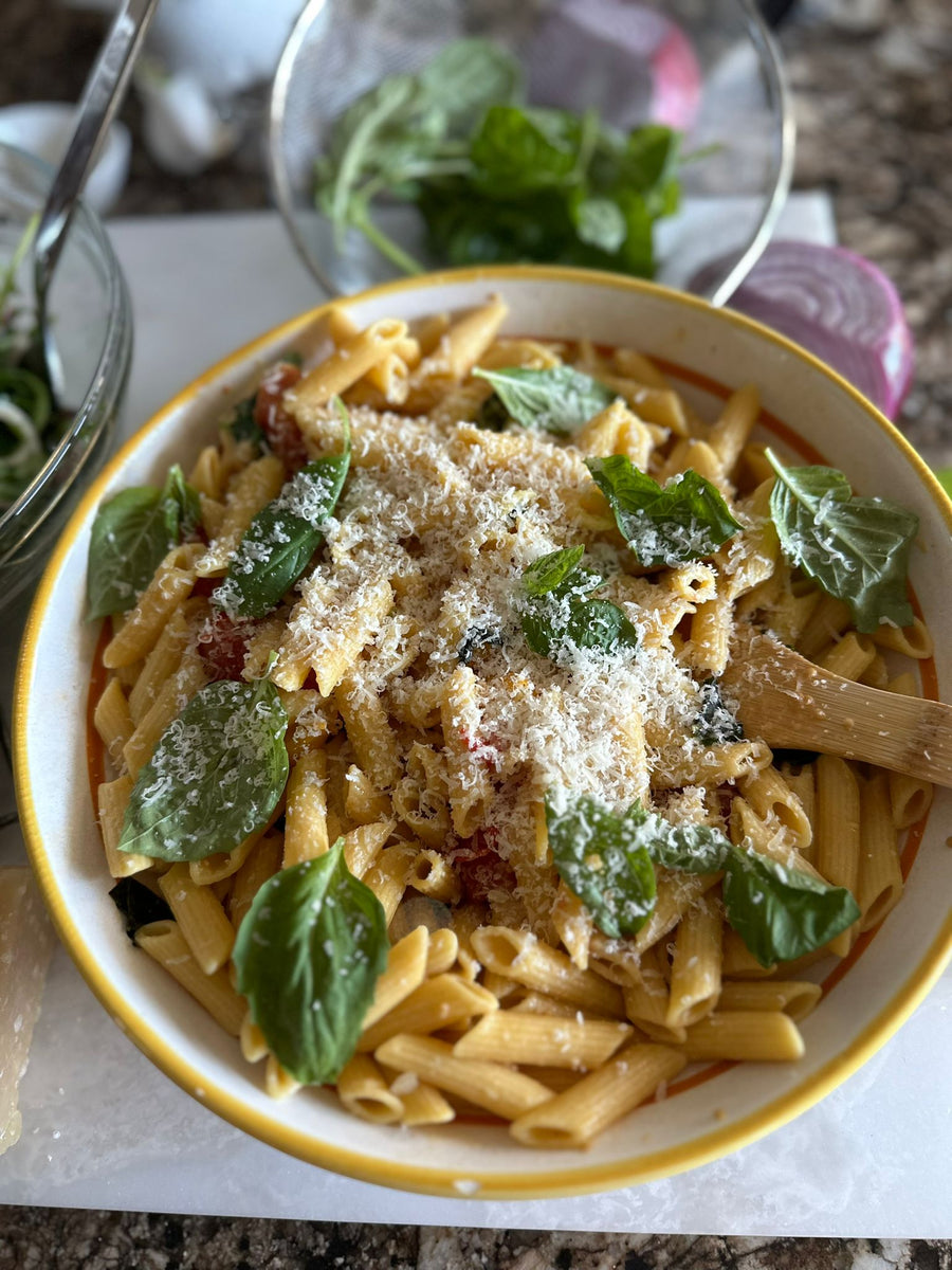 20-Minute, Healthy Pasta Pomodoro – Pain Perspective Wellness